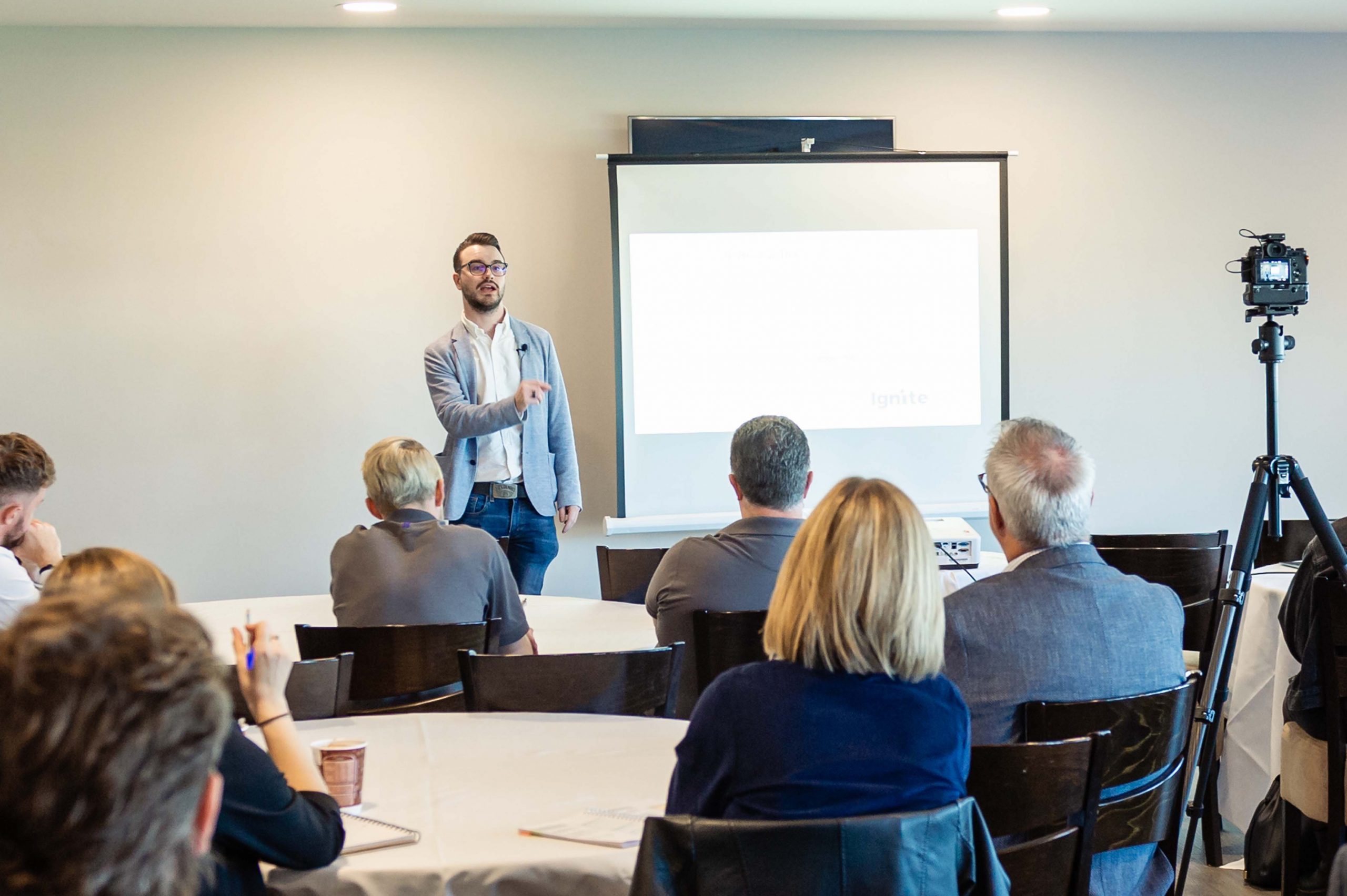 #1 SEO Speaker in London - Adam Collins SEO